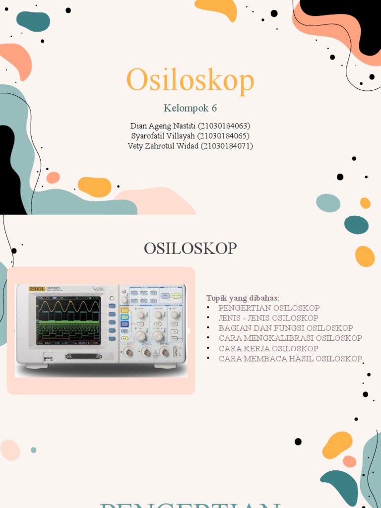 06 - PPT Osiloskop | PDF
