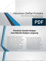 Penulisan Dapus APA Edisi 7 | PDF