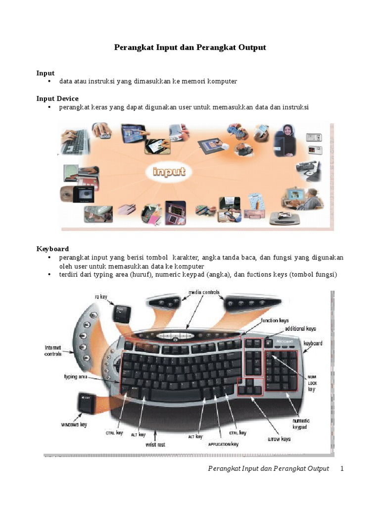 Pert 4 - Perangkat Input Output | PDF