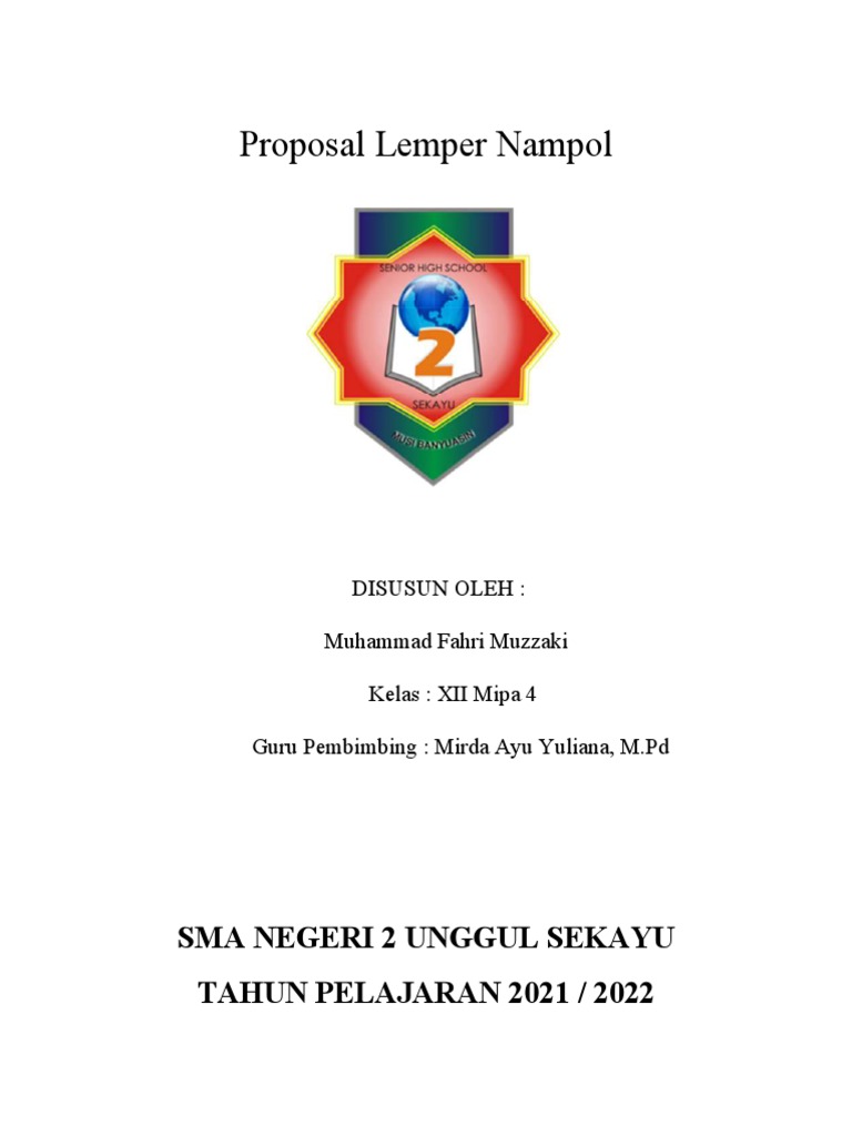 Contoh Poster dan Logo Lemper Nampol | PDF