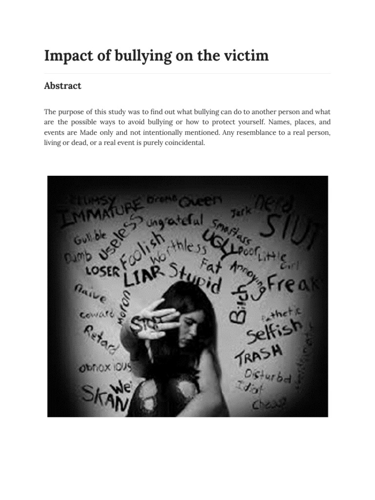 Feature Writing - SHS - Humss 12 Y1-1p | PDF | Bullying | Cyberbullying