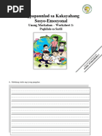 Q3 Week 1 Kindergarten Worksheets | PDF