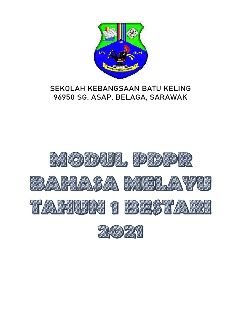 Modul Pdpr Bahasa Melayu Tahun 1 Pdf Karier Perkembangan