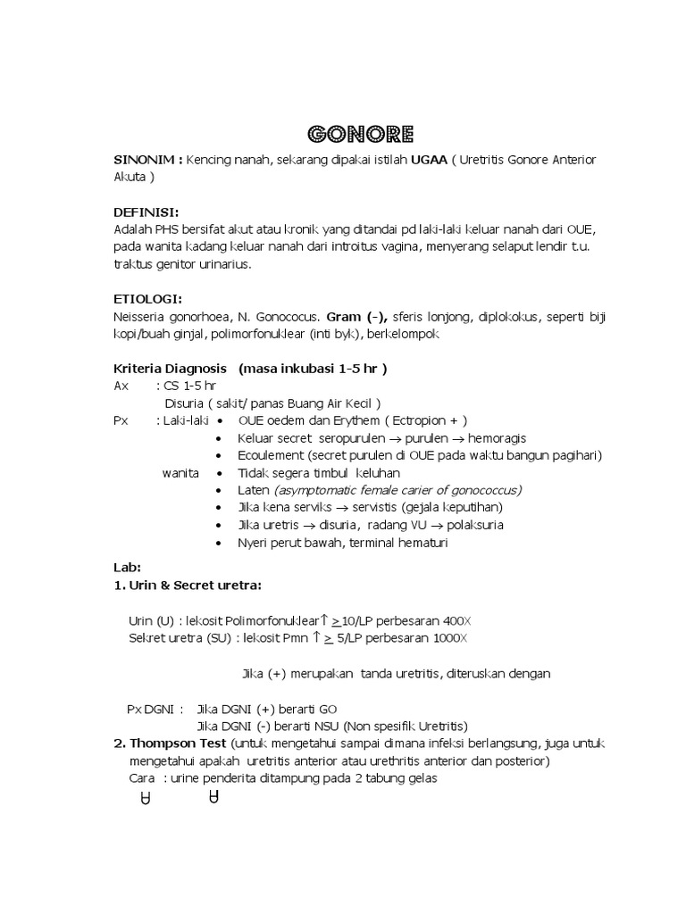 Gonore | PDF | Kesehatan Holistik