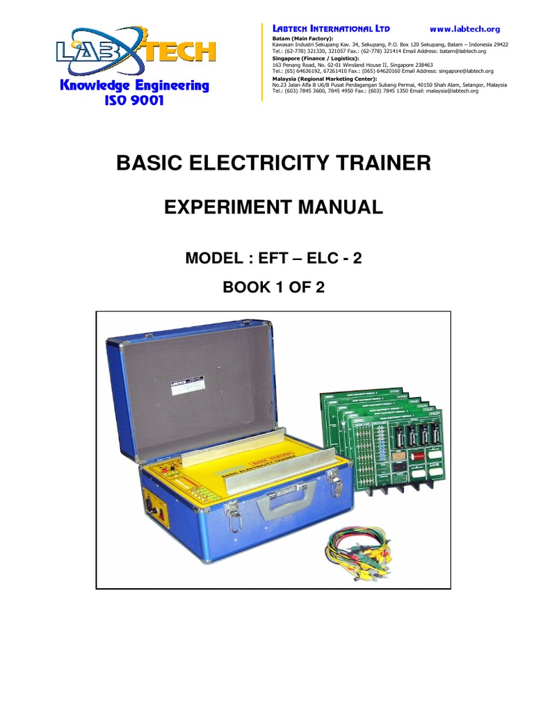 1a. Eft-Elc-2 Basic Electricity Exp Man PT Len Ind p4075 | PDF | Direct ...
