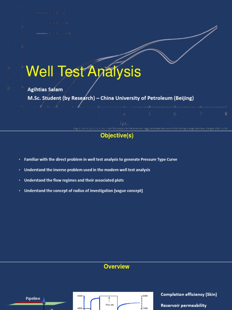 Well Test Analysis Techniques | PDF | Petroleum Reservoir | Inverse Problem
