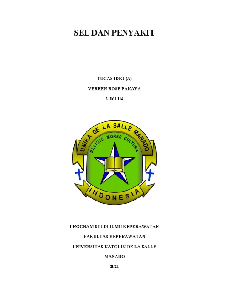 Makalah Sel Dan Penyakit | PDF | Filsafat | Sains & Matematika