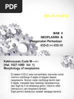 FARA - Klasifikasi & Kodefikasi Penyakit Neoplasma | PDF