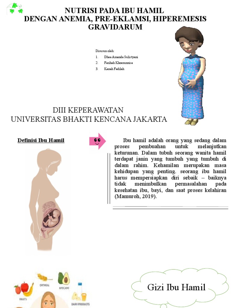 Nutrisi Ibu Hamil dengan Anemia | PDF