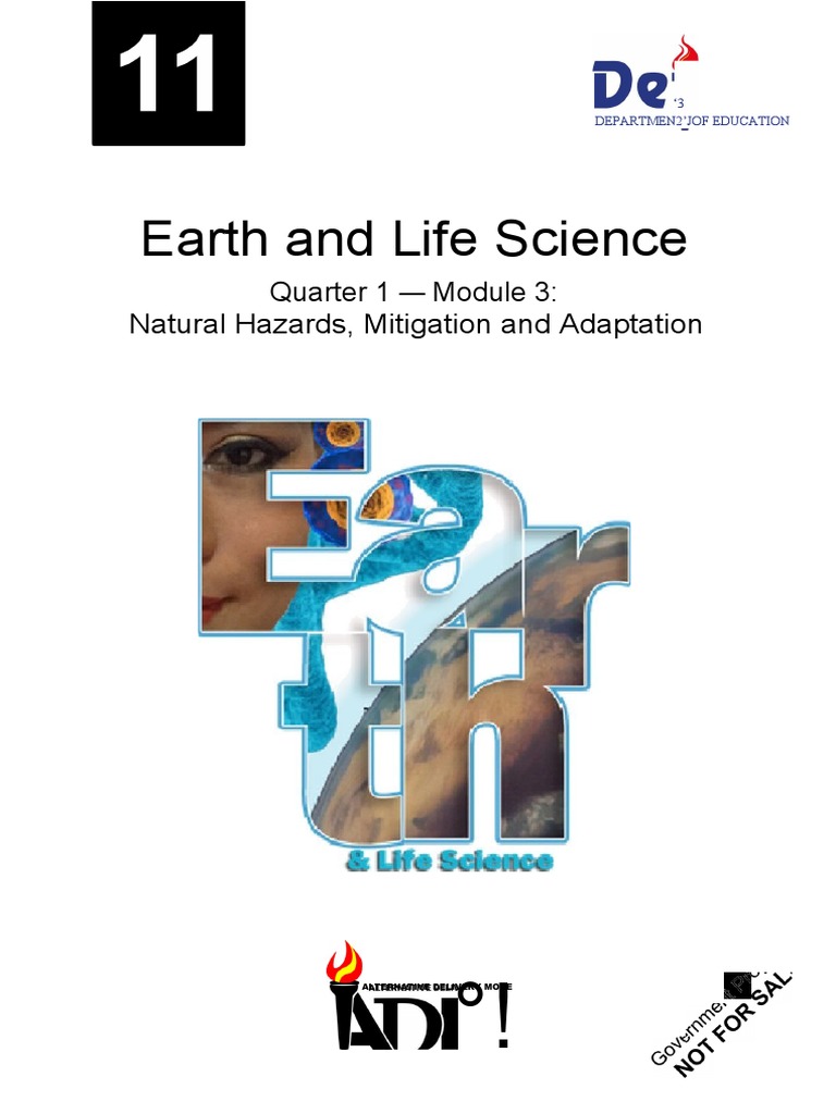 Earth and Life Sci Quarter 1 Module 3 Natural Hazards, Mitigation and Adaptation Student Edition ...