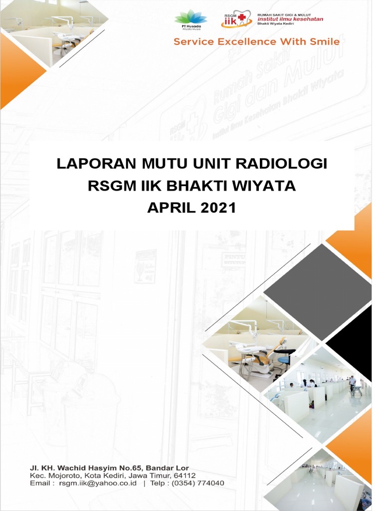Laporan Mutu Radiologi Bulan April | PDF