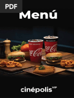 Cinepolis Menu | PDF | Cocina | Alimentos