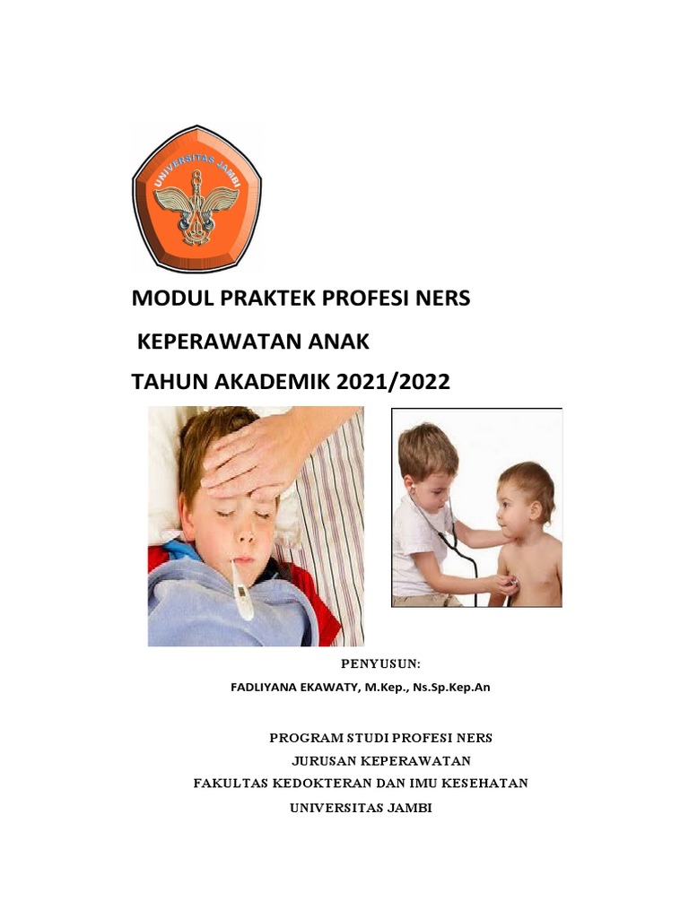 Modul Praktek Profesi Keperawatan Anak Abdul Manaf | PDF