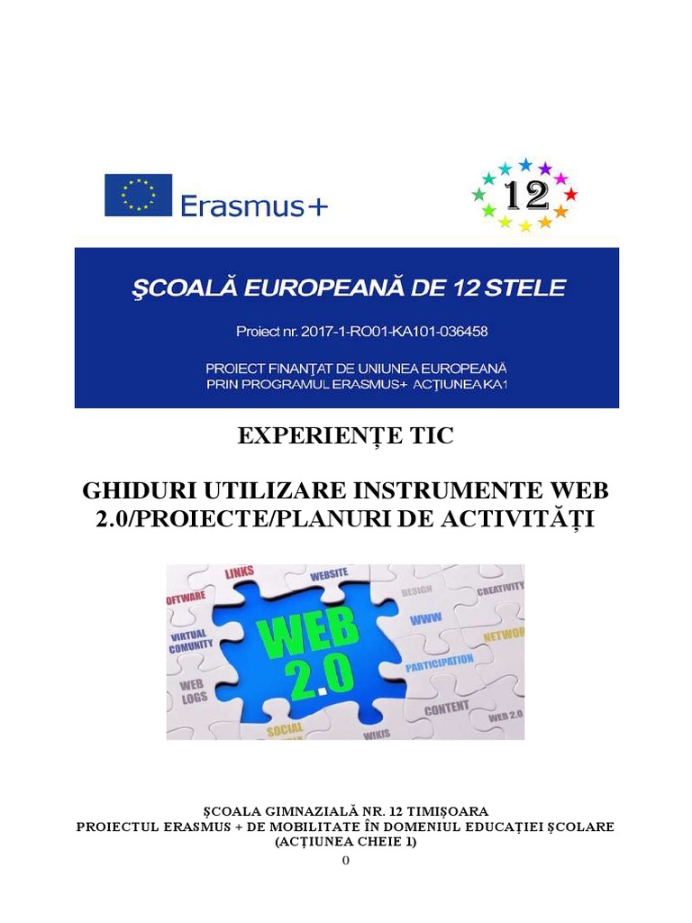 Ghid Aplicatii Tic Proiecte Model Exemple de Bune Practici | PDF