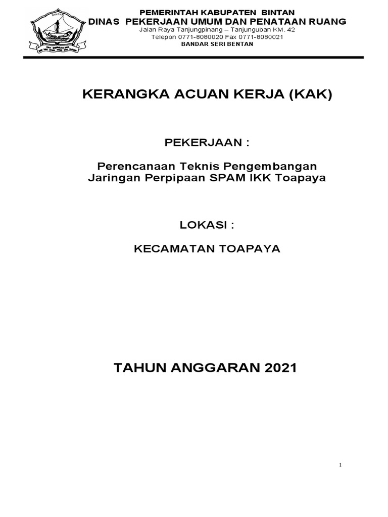 KAK SPAM IKK Toapaya | PDF