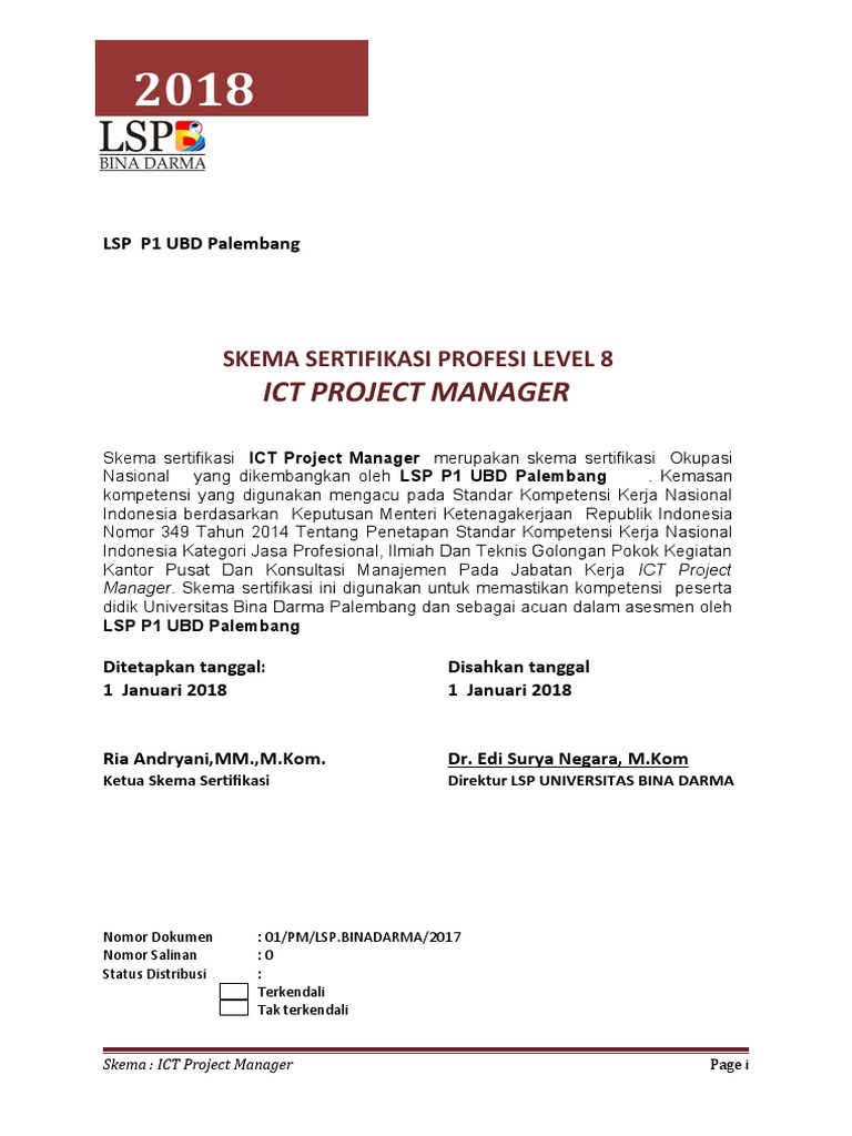 03.SKEMA-ICT Project Manager | PDF | Bisnis