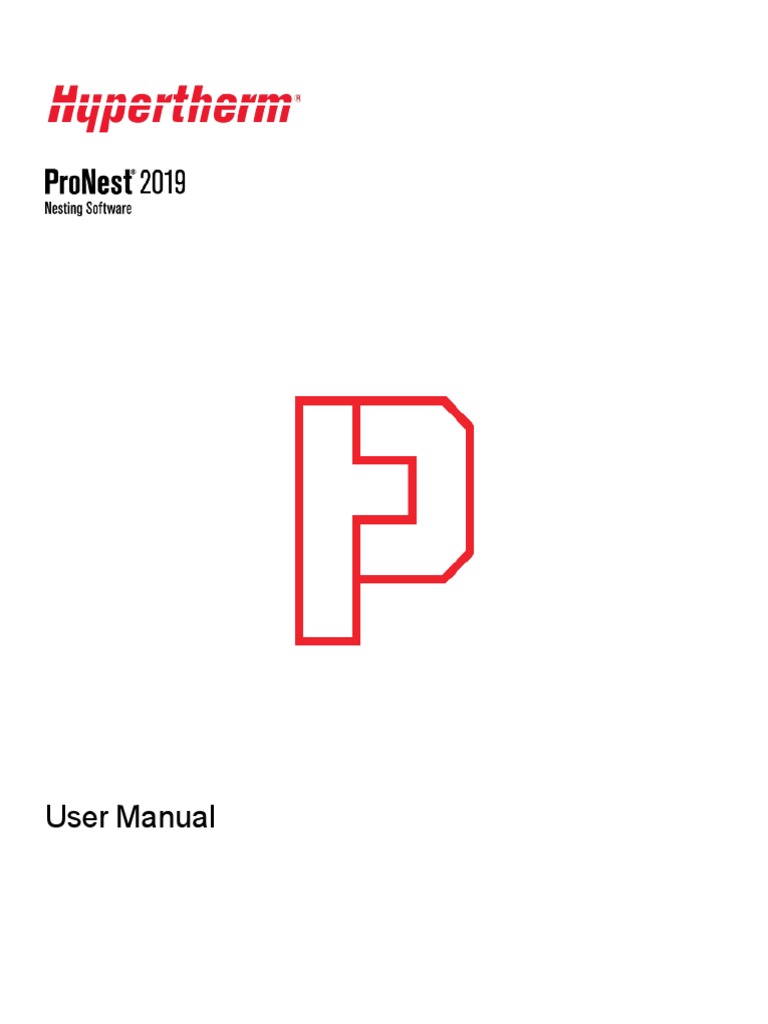ProNest 2019 Manual | PDF | Databases | Spreadsheet