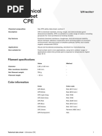 Vero Material Data Sheet | PDF | Young's Modulus | Pascal (Unit)