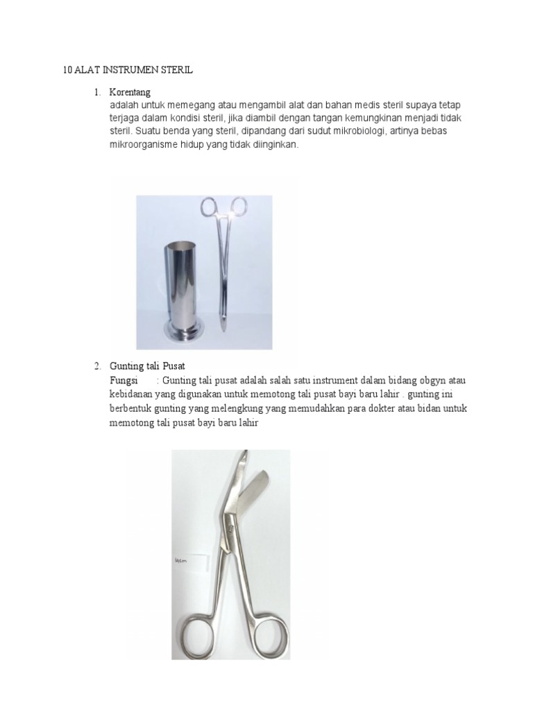 Alat Instrument | PDF