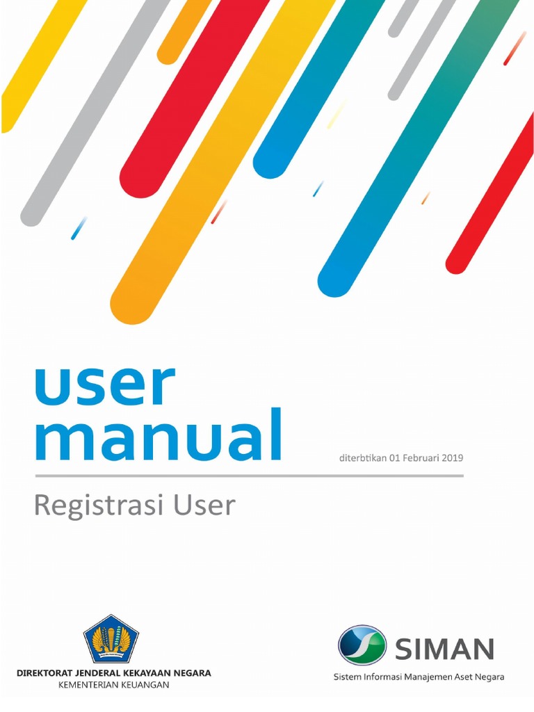 Panduan Registrasi User Aplikasi SIMAN | PDF | Pengelolaan Keuangan & Uang
