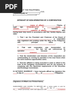 NSPO Form 1 | PDF | Affidavit | Notary Public