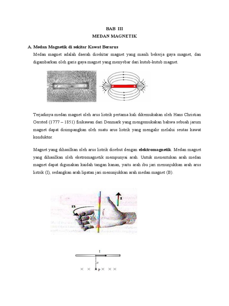 Ringkasan MEDAN MAGNETIK | PDF | Metode & Bahan Ajar