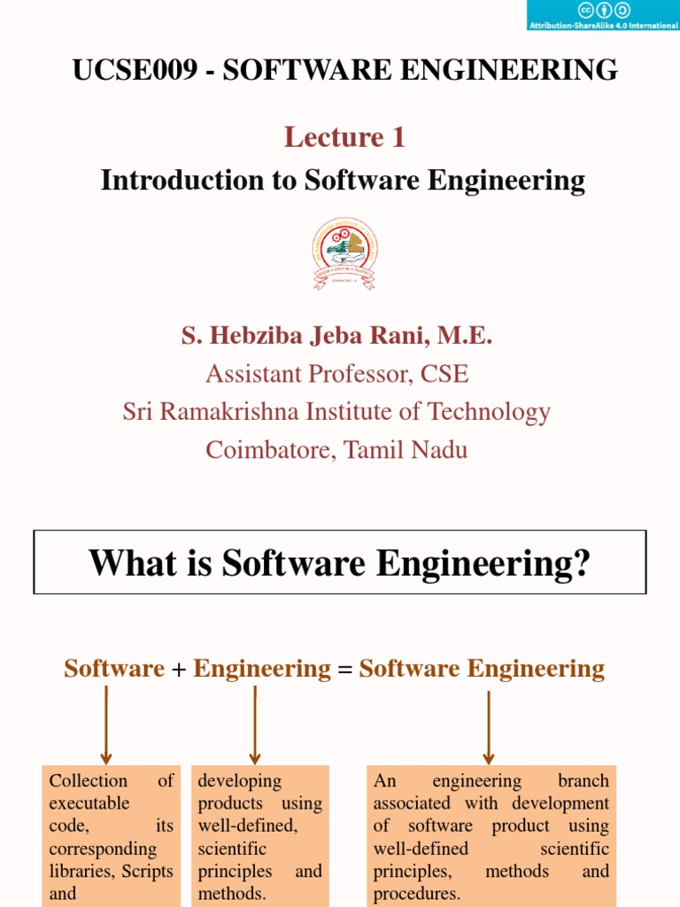 UNIT 1 - Introduction To Software Engineering | PDF | Software ...