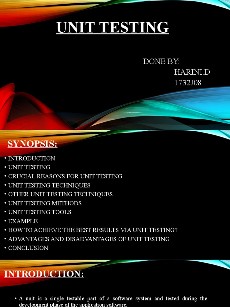 Unit Testing Guide: Learn Best Practices & Techniques | PDF | Software ...