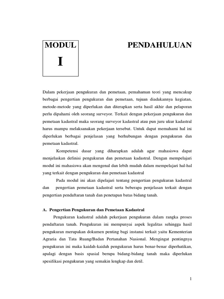 Modul PPK-1-2019 | PDF