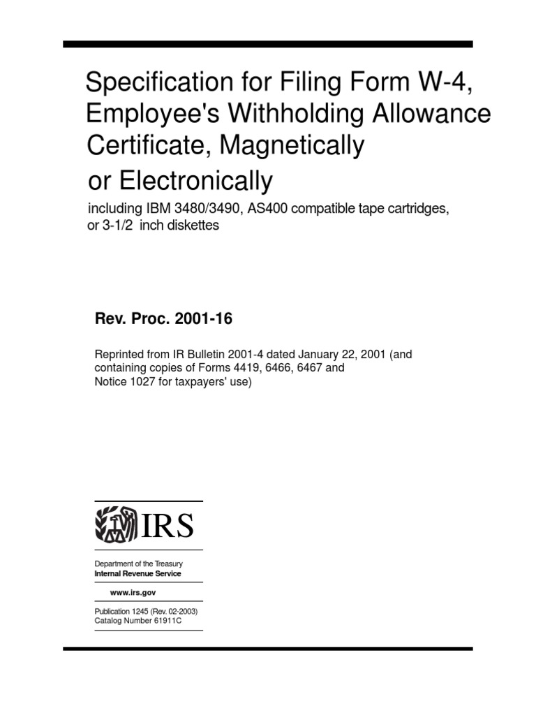 US Internal Revenue Service: p1245 | PDF | Irs Tax Forms | Internal ...