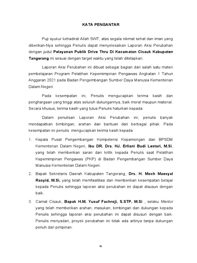 Kata Pengantar Farly | PDF