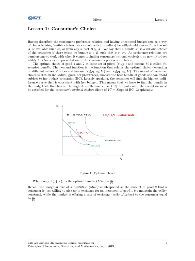 Course ES50112 Applied Econometrics 2 | PDF | Utility | Mathematical Optimization