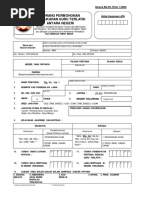 Borang Capaian Sistem | PDF
