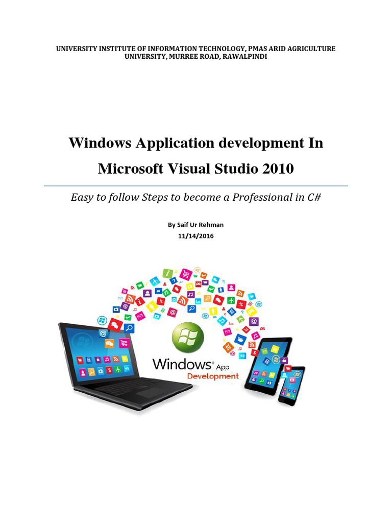 Windows Application Development by Saif Ur Rehman | Download Free PDF | Scripting Language | C ...