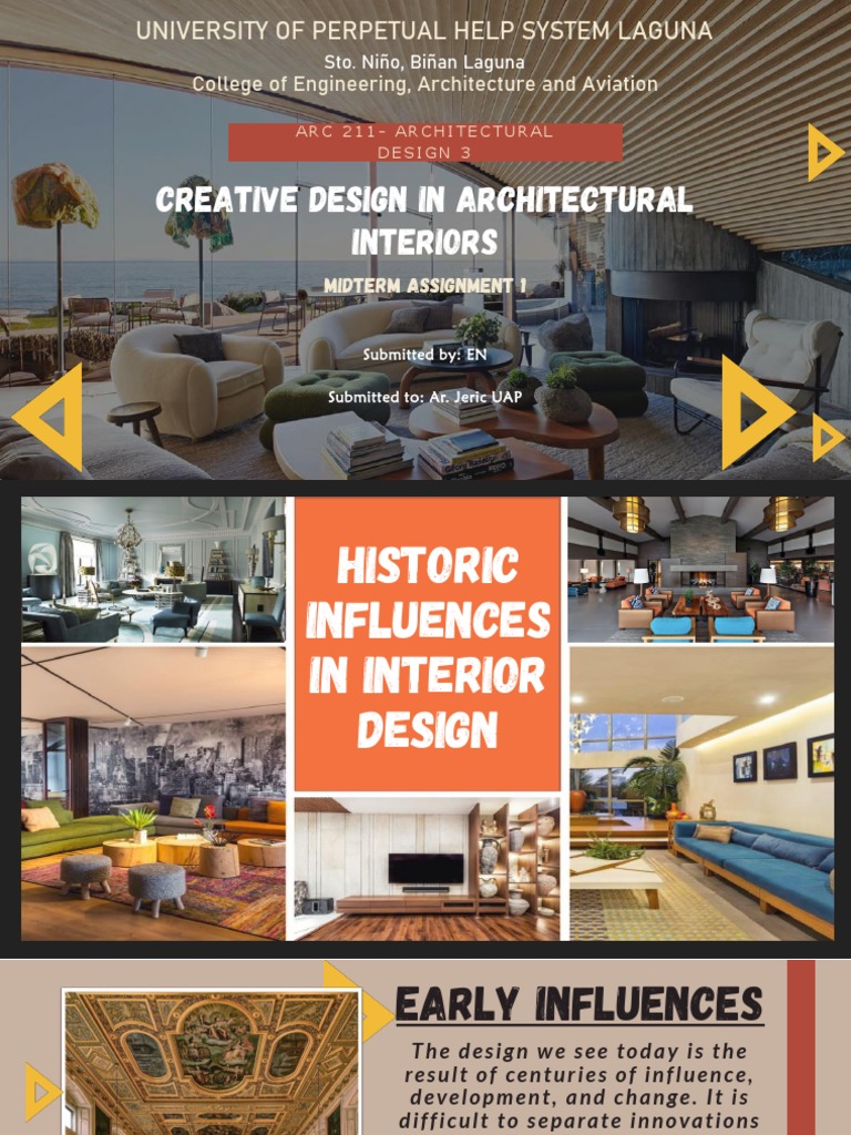 Historic Influences in Interior Design Arc | PDF | Baroque | Gothic ...