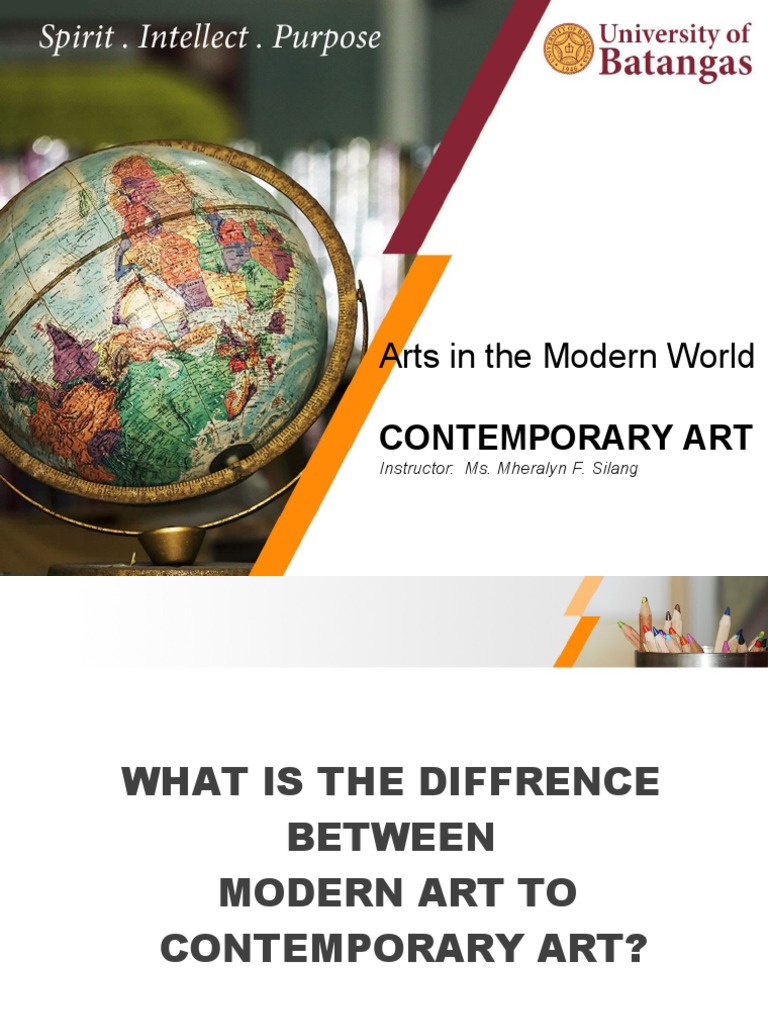 Arts in The Modern World: Contemporary Art | PDF | Cubism | Modern Art