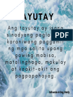 Tayutay Aliterasyon | PDF