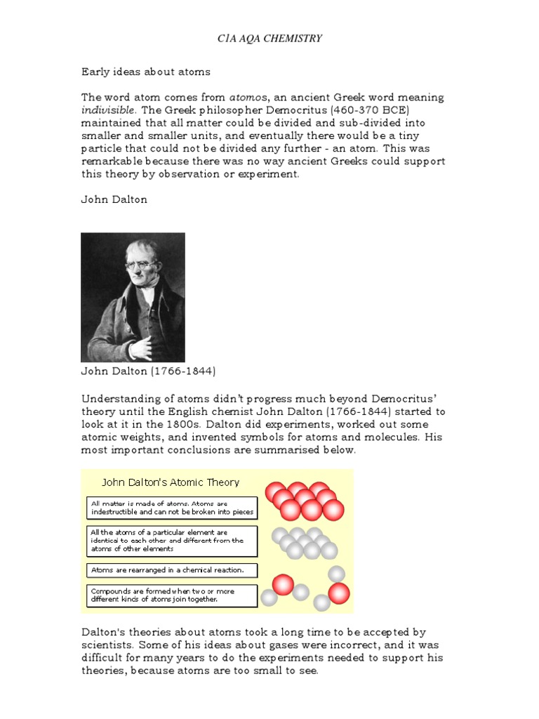 C1a Aqa Chemistry Revision Guide | PDF | Iron | Oxide