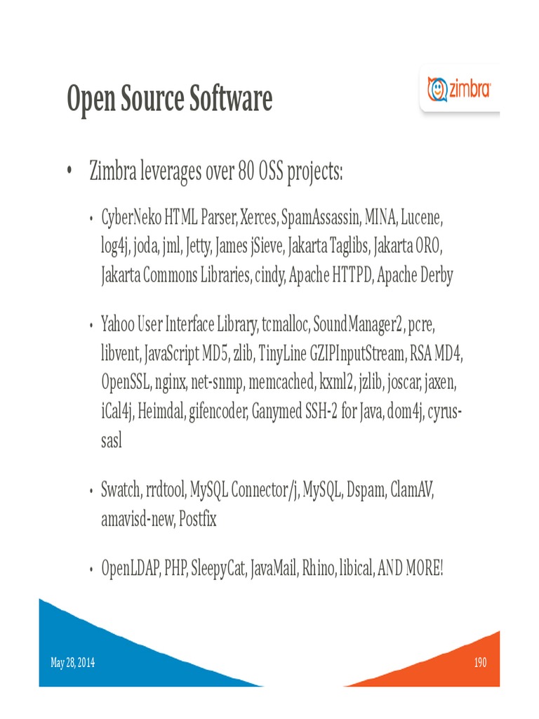 Zimbra System Administration | PDF