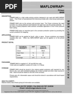 RTR Pipe Line Install & Repair Procedure | PDF | Adhesive | Pipe (Fluid ...