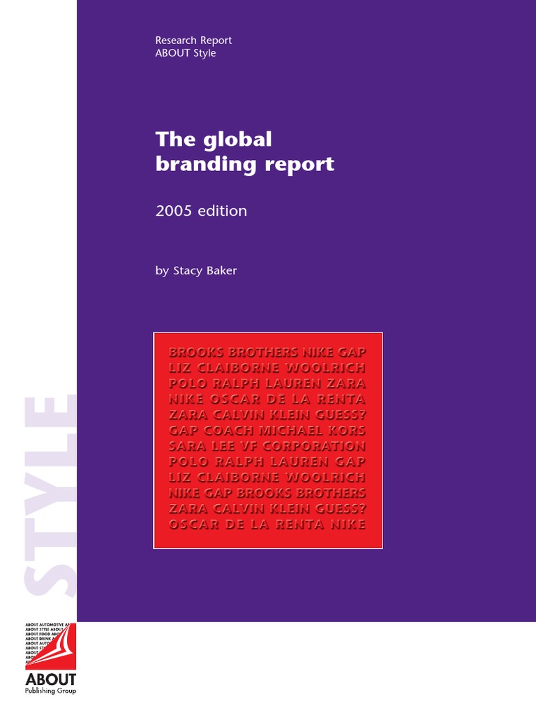 The Global Branding Report: 2005 Edition | PDF | Retail | Brand