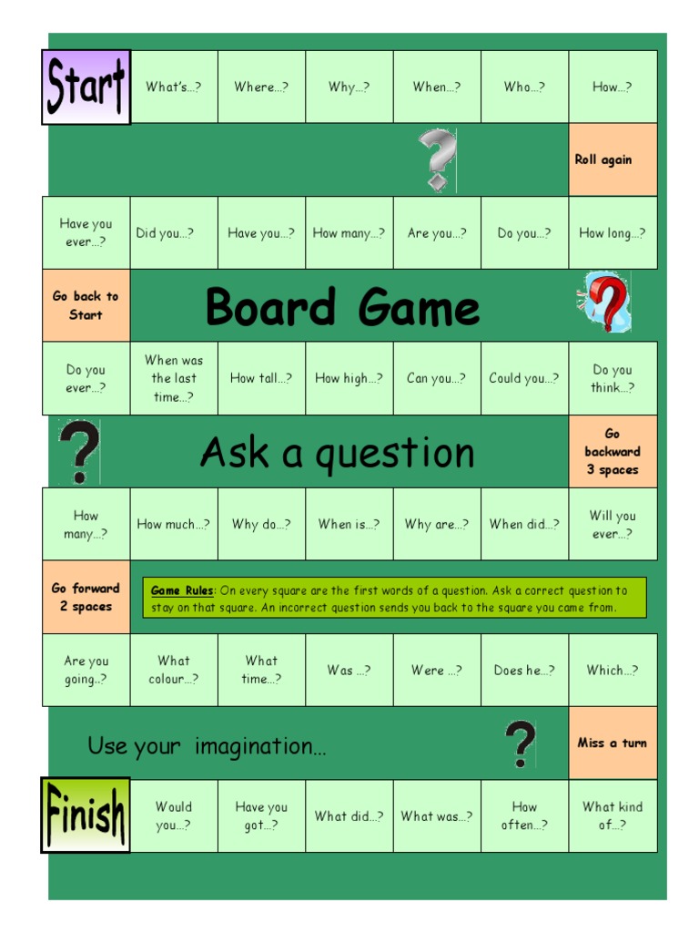 Gameask: Question Board Game Rules | PDF | Art