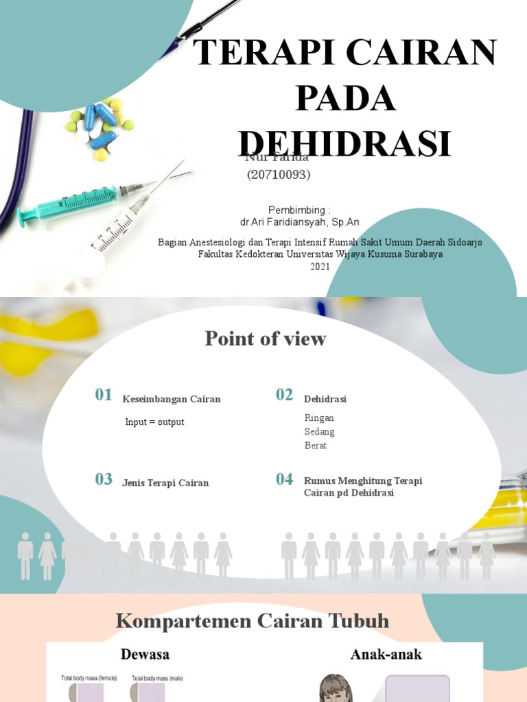 Terapi Dehidrasi | PDF