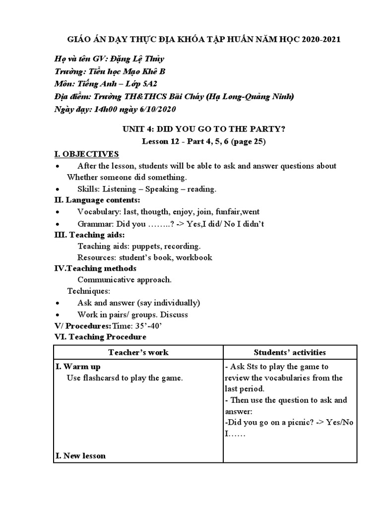 Grade 5 - Unit 4 - Lesson 1 (4,5,6) - P. 25 | PDF | Cognitive Science ...