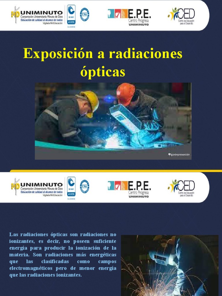 Exposicion A Radiaciones Opticas | PDF