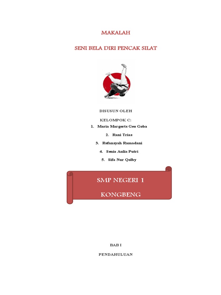 Makalah Pencak Silat Kelompok C | PDF