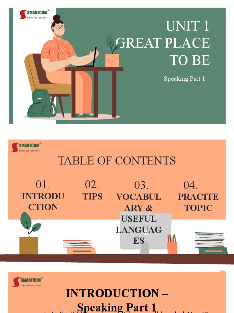 Unit 1 - Lesson 2 - IELTS Speaking Part 1 | PDF | Vocabulary ...