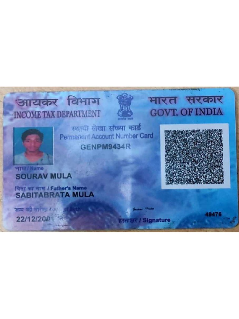 Pan Card Sourav - Compressed-Compressed | PDF