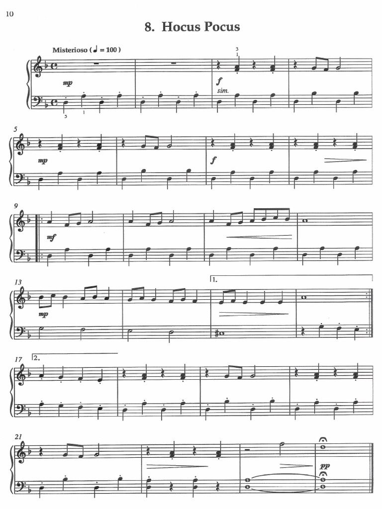 Hocus Pocus | PDF