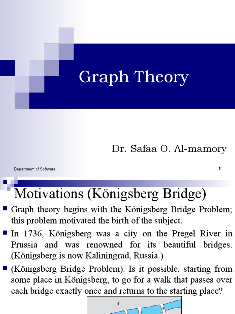 1-Graph Theory | PDF | Vertex (Graph Theory) | Mathematics